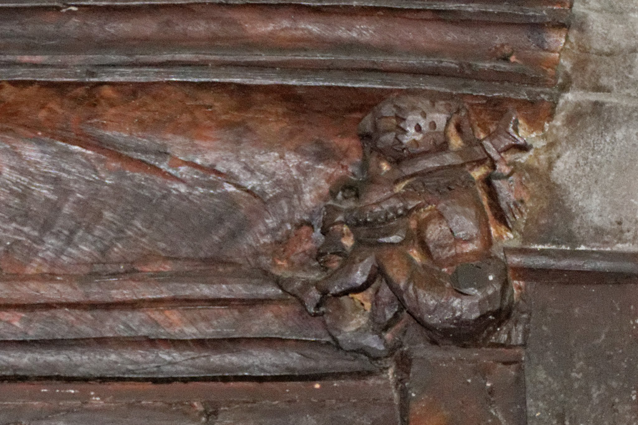 Finchingfield - St John - Medieval Carving