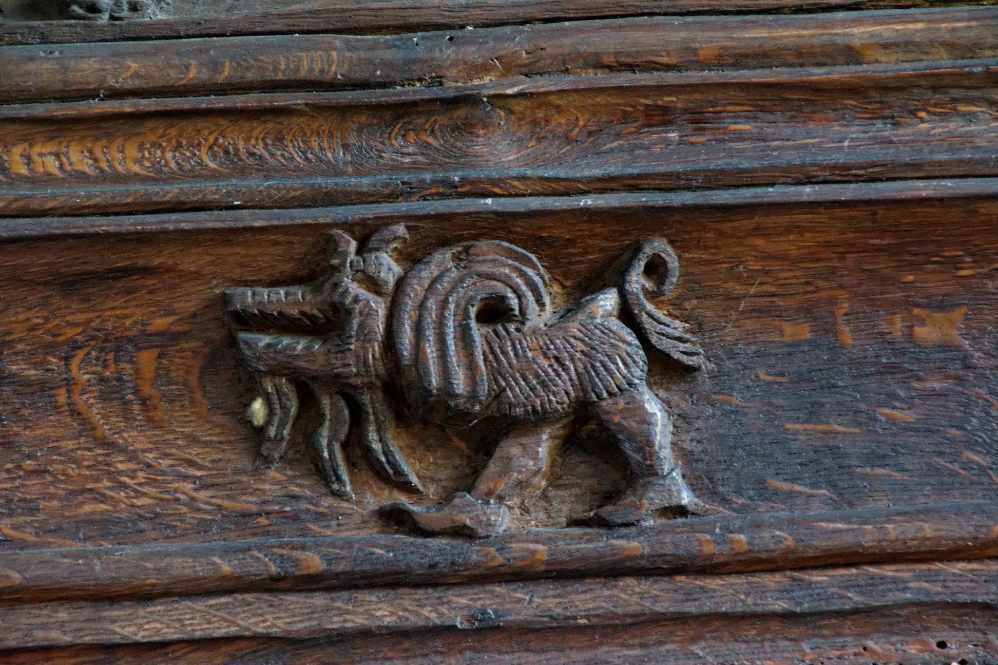 Finchingfield - St John - Medieval Carving