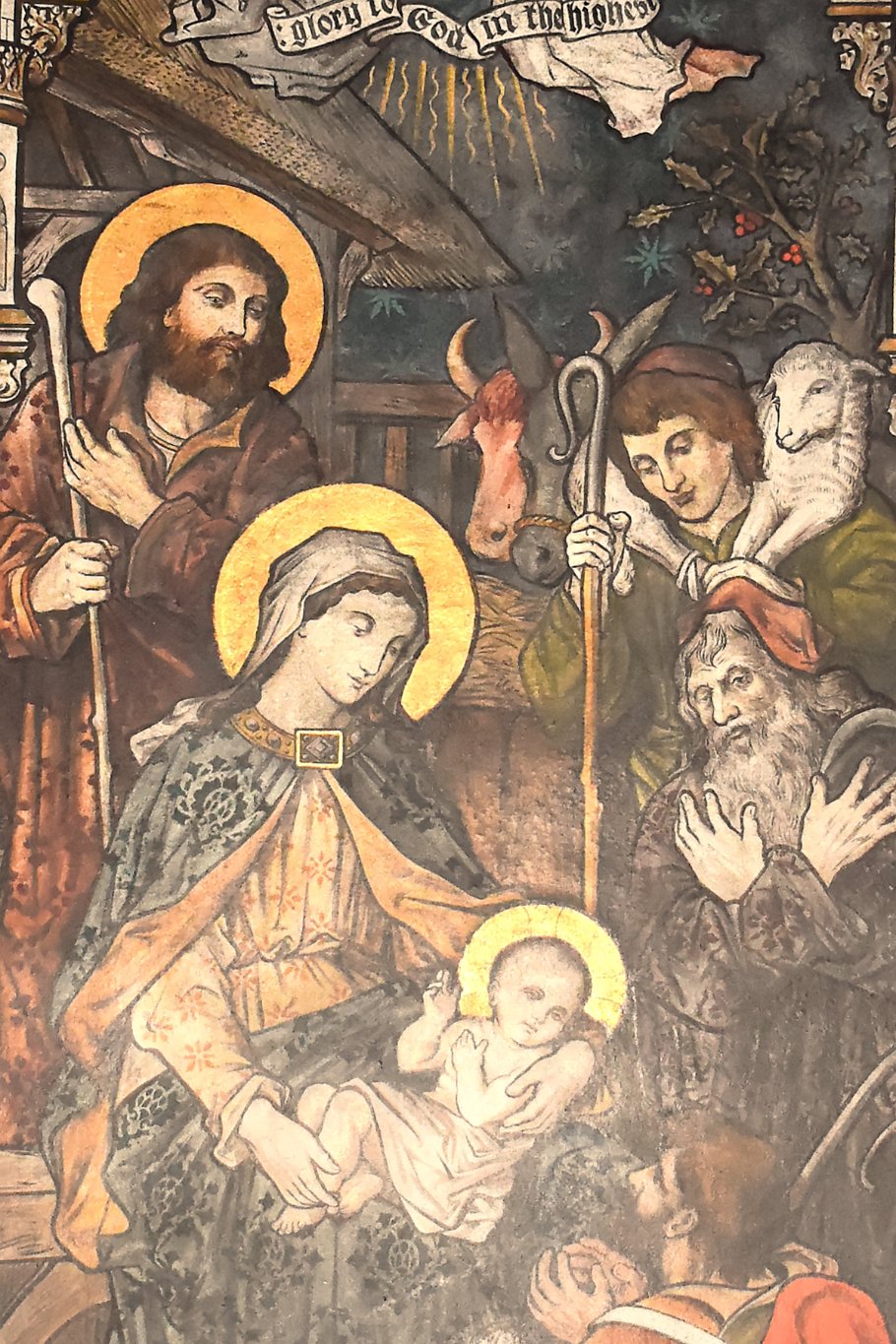 Little Braxted - St Nicholas - Nativity Detail