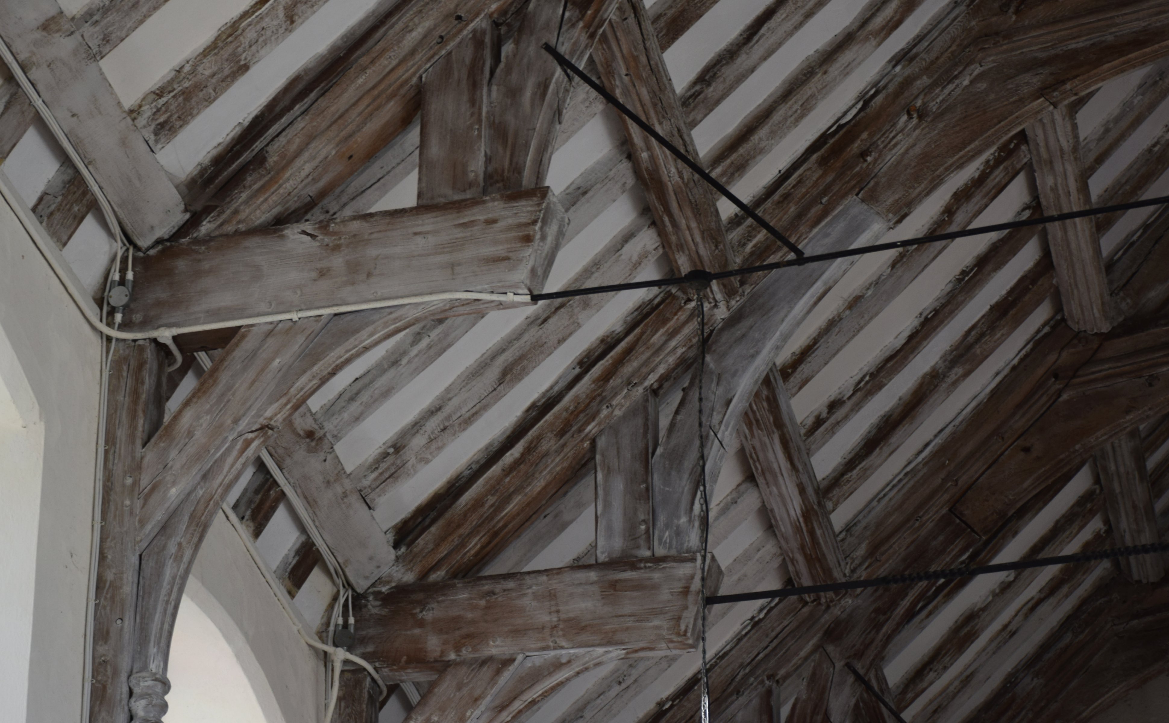 Peldon - Hammerbeam Roof of St Mary's