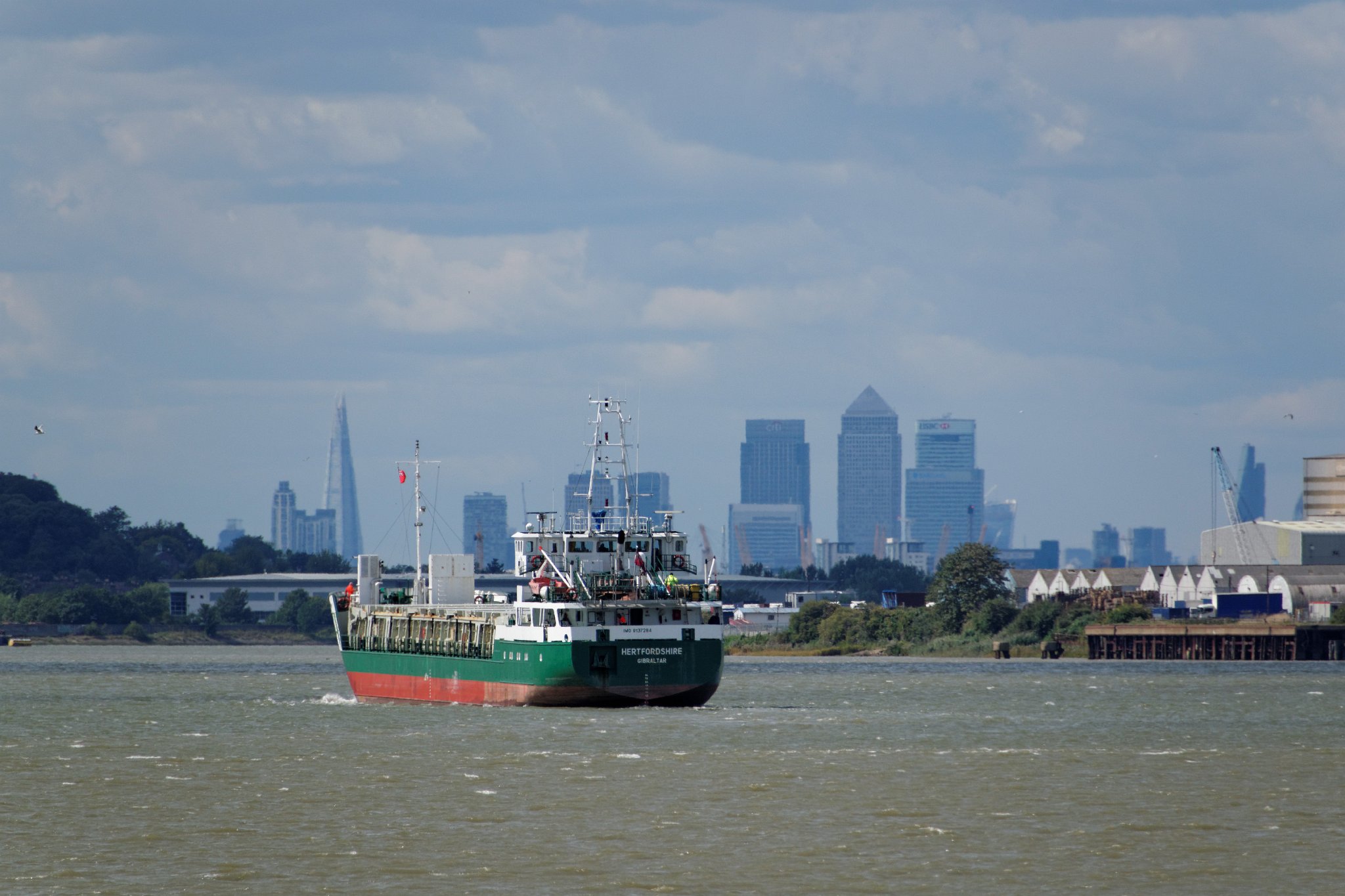 View of the City from Purfleet